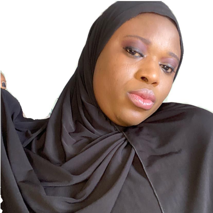 Black laylah Knit Hijab - hamdeeh-covers